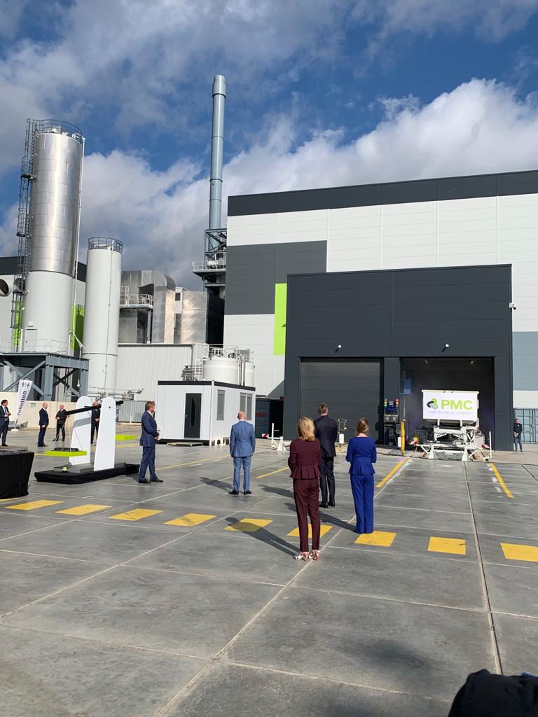 Koning opent Purified Metal Company - Samenwerkende Bedrijven Eemsregio